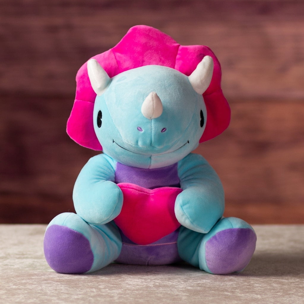 Dino Val Pals 12 inch Plush Toy - Soft & Cuddly Dinosaur Stuffed Animal ...