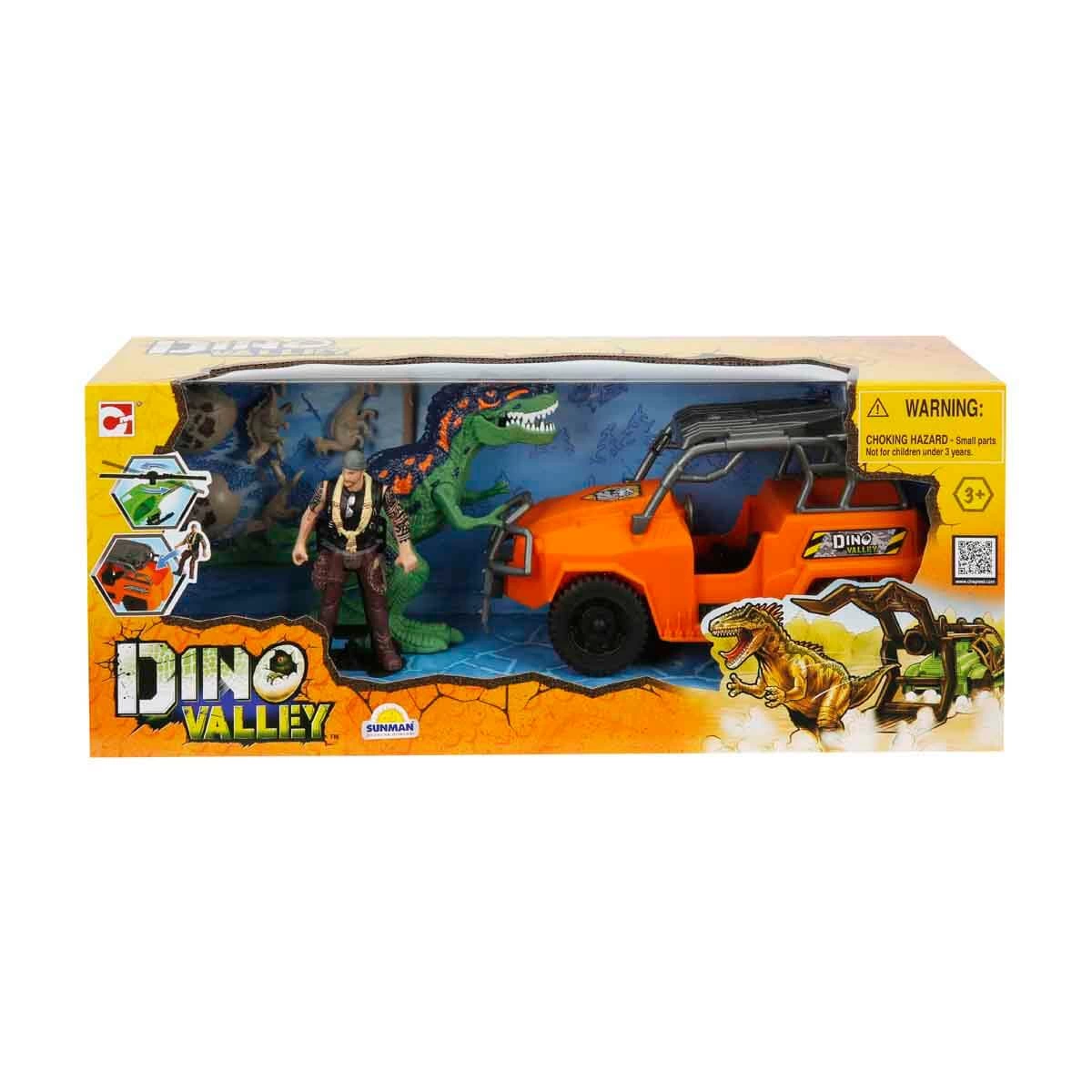 Dino Valley Dinosaur Attack Toy Animals Playset - Walmart.com