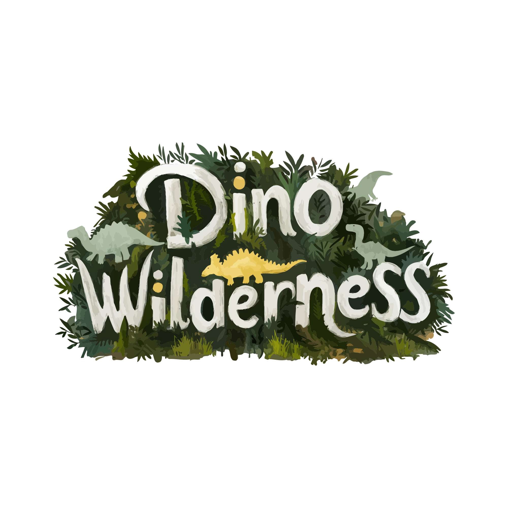 Dino Wilderness Prehistoric Wild Jurrasic Mysterious Animal Wall Art ...