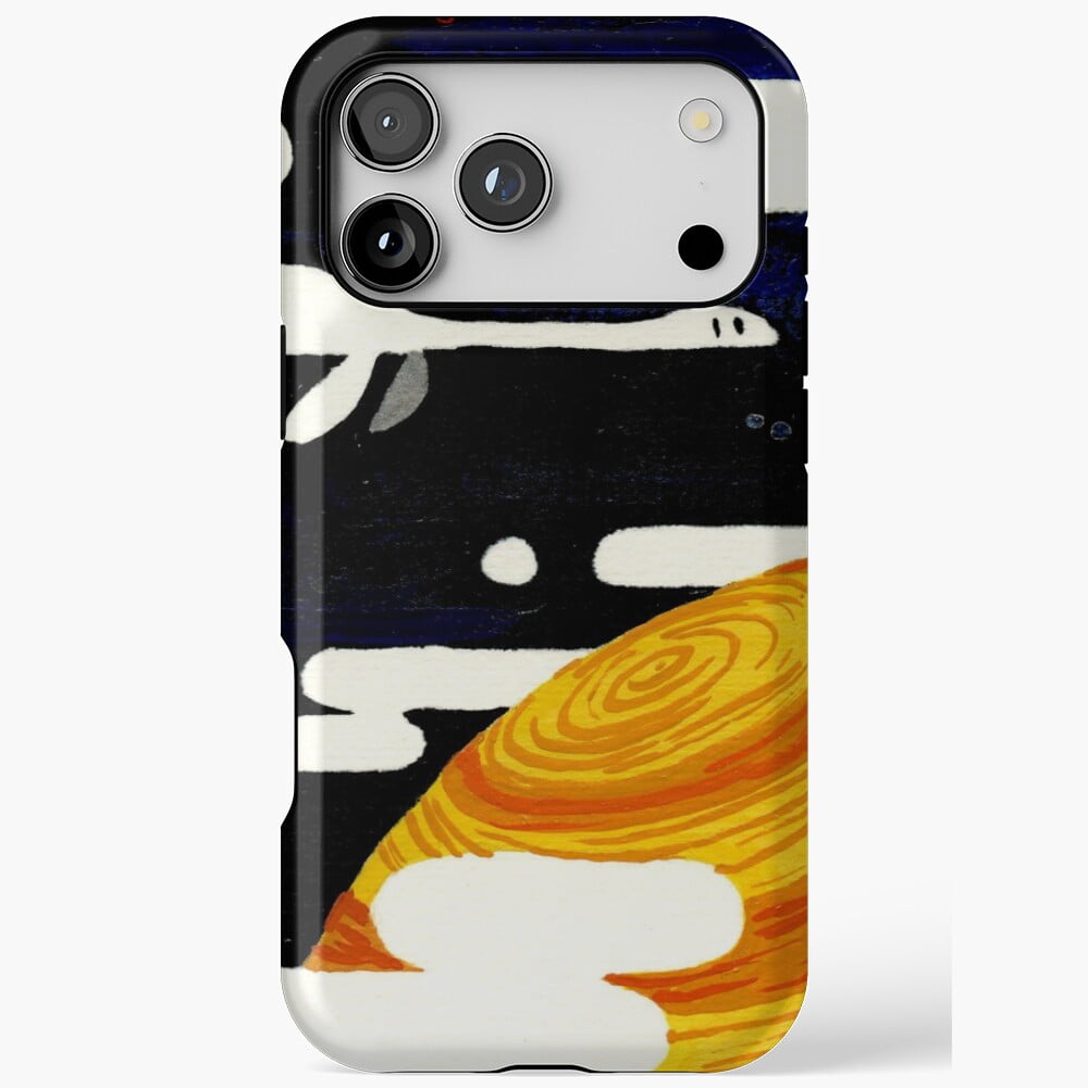 Dino in Space Cute Cartoon Art Phone Case for iPhone 11 through 17 Pro ...