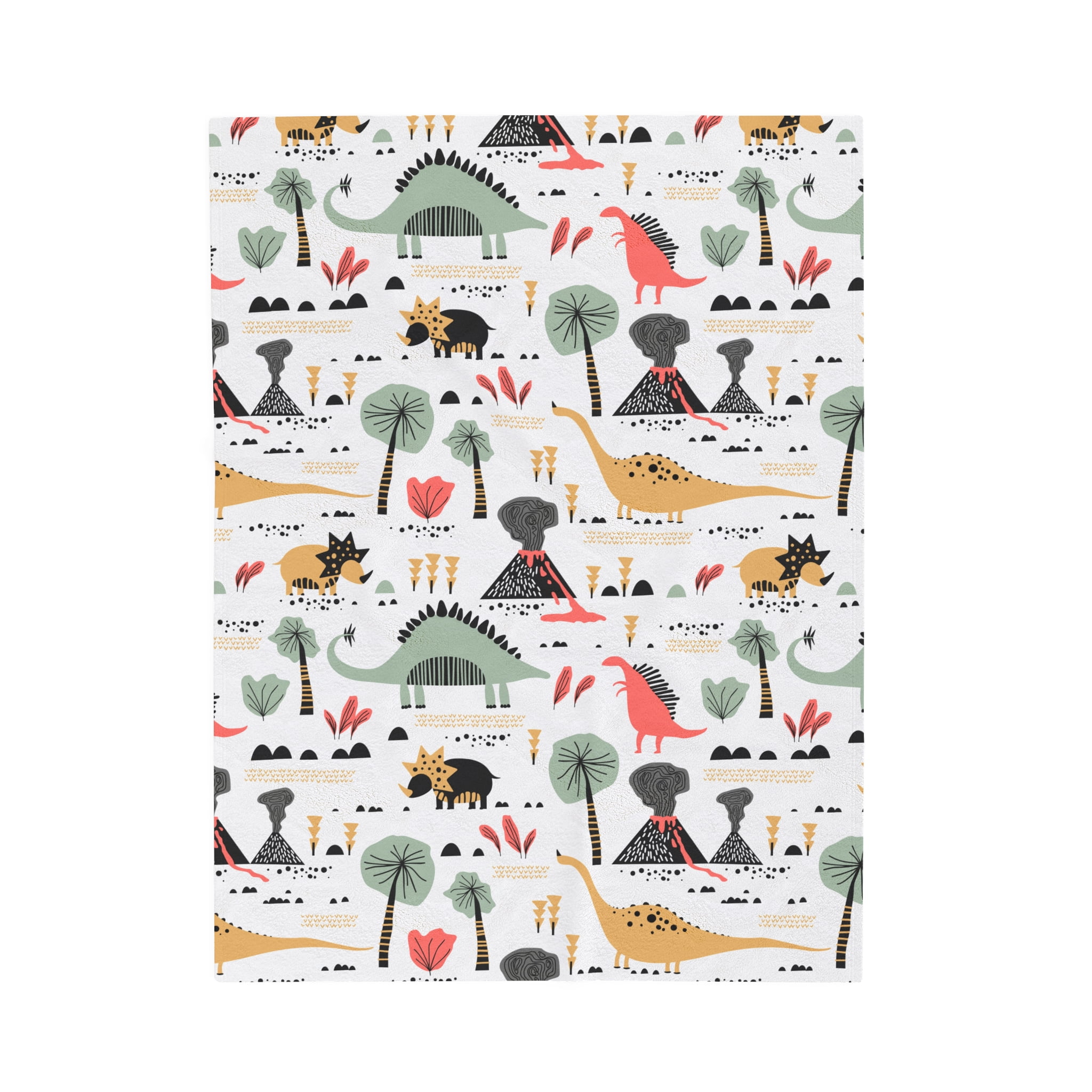 Dino-mite Adventure Throw Blanket - Prehistoric Playtime - Walmart.com