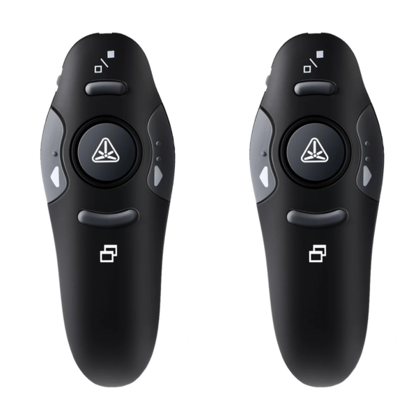 (2 pack) DinoFire RF 2.4GHz USB Control Wireless Presenter Remote - Walmart.com