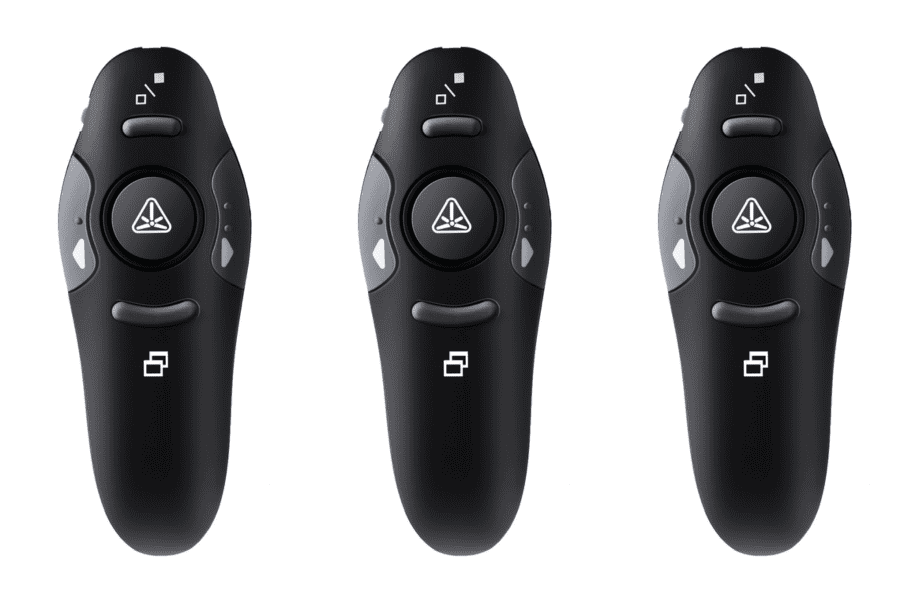 (3 pack) DinoFire RF 2.4GHz USB Control Wireless Presenter Remote ...