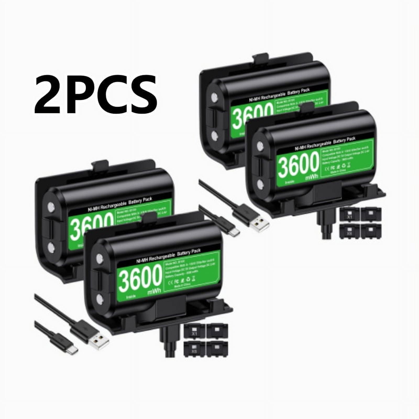 QQV Xbox Controller Battery Pack for Xbox Series X|S Controller,Xbox ...