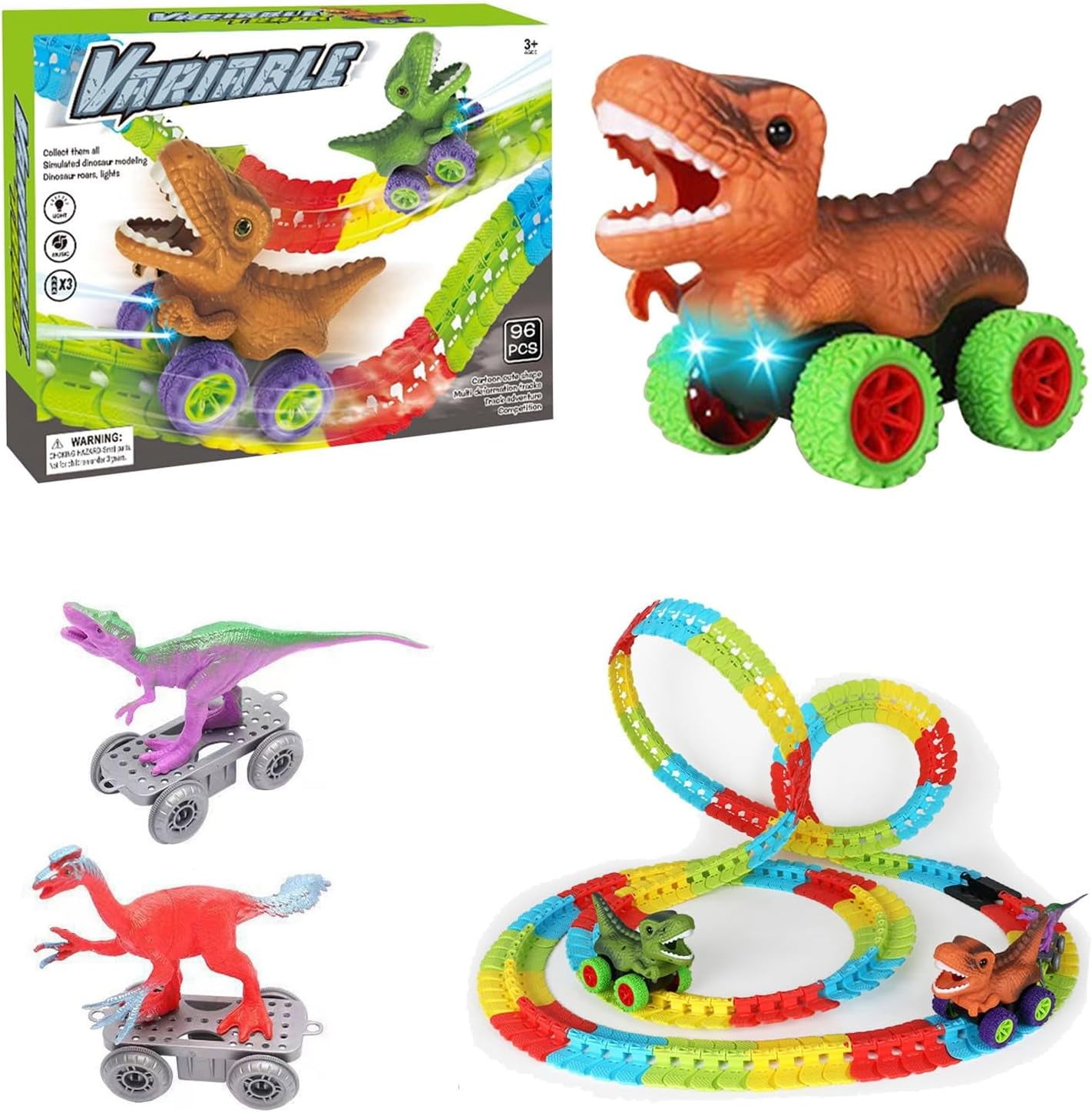 DinoSwift Set – Soar with The Anti-Gravity Dinosaur Car,Star Helio 360 ...