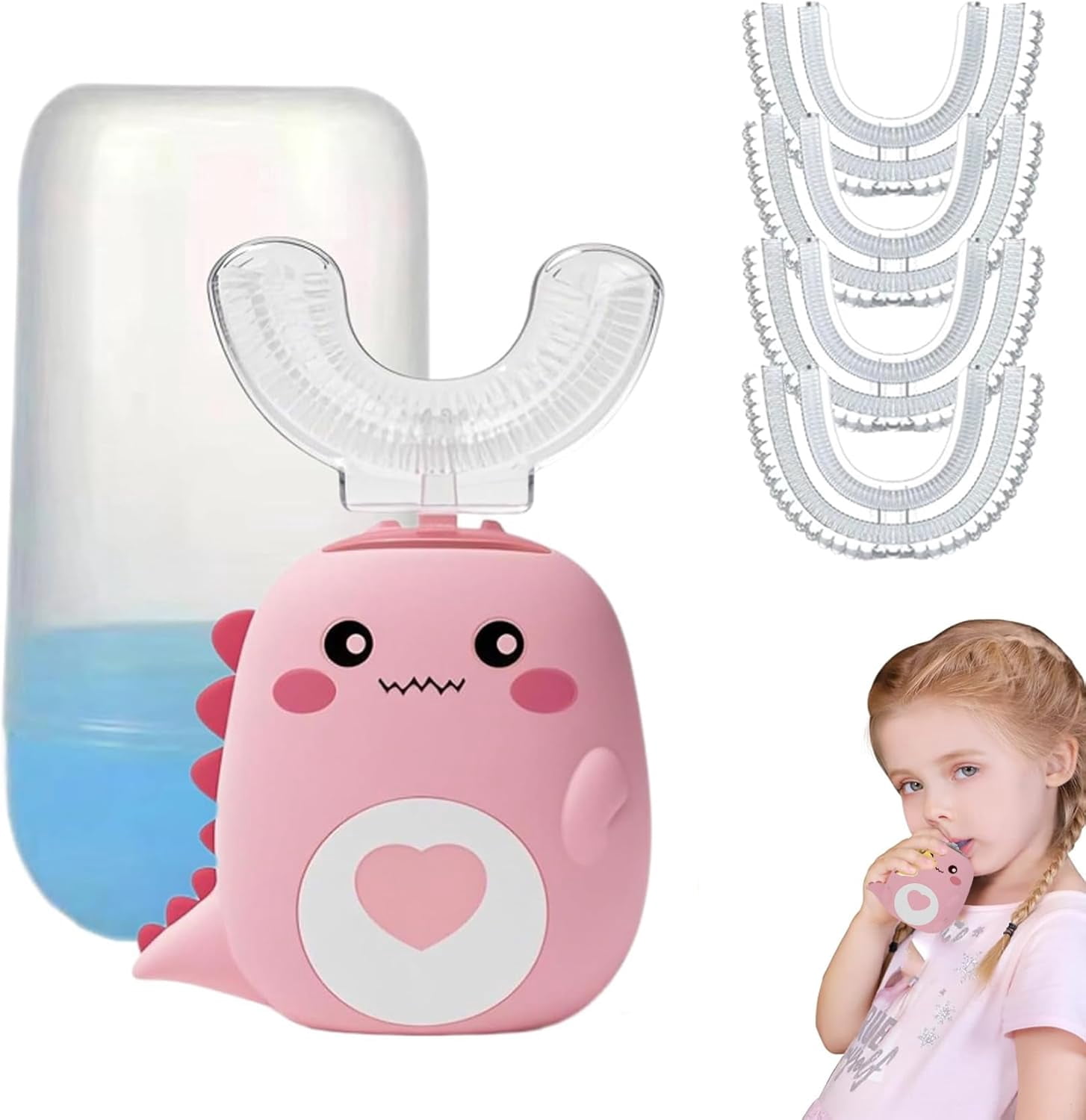Dinobrush 360 Kids Ultrasonic Toothbrush,2025 New Lulabini Toothbrush ...