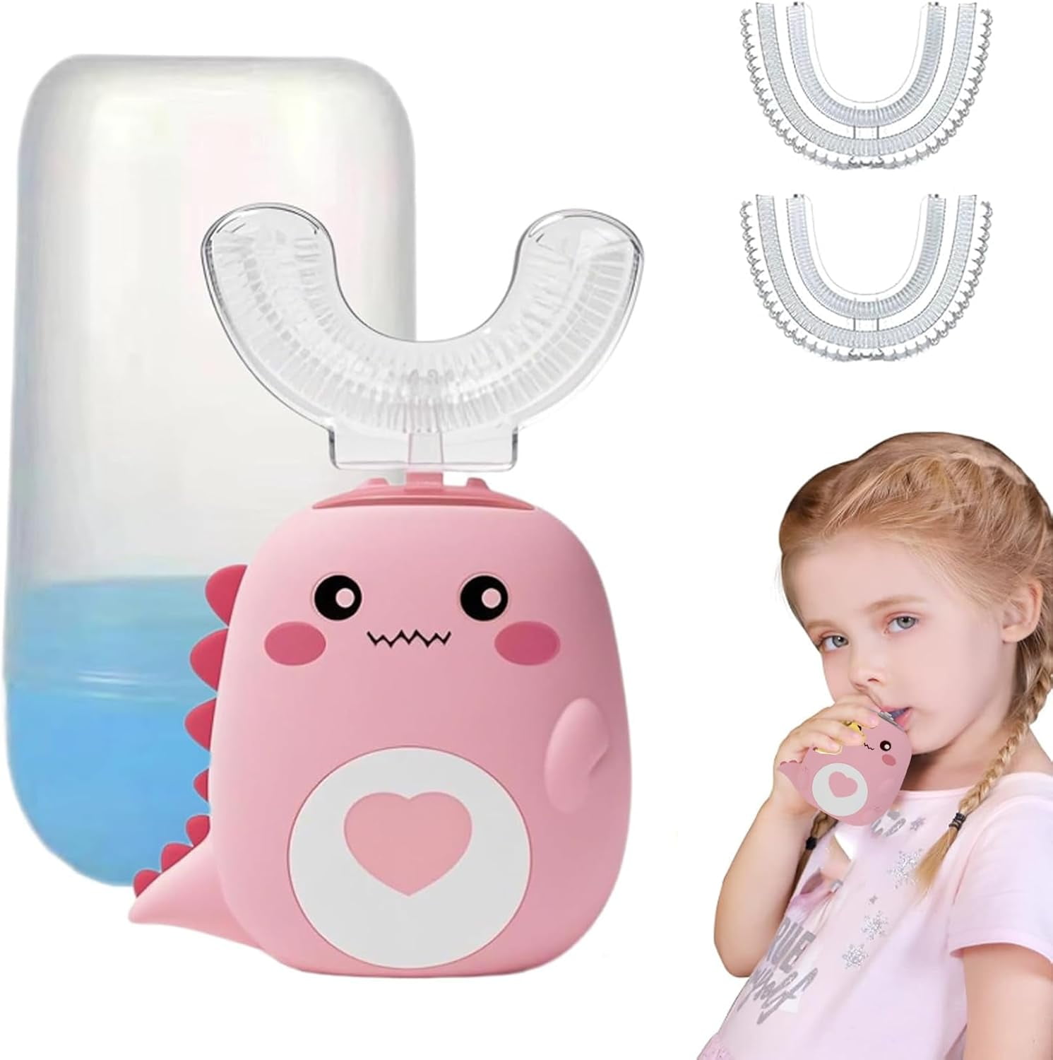 Dinobrush 360 Kids Ultrasonic Toothbrush,2025 New Lulabini Toothbrush ...