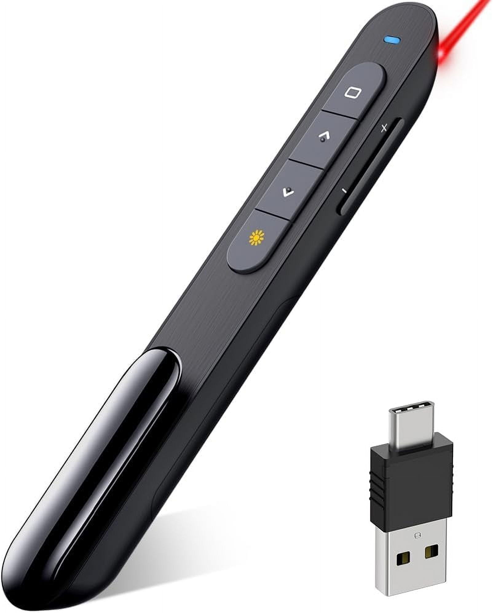 How do I connect the DinoFire Type C Wireless Presenter Remote to my ...