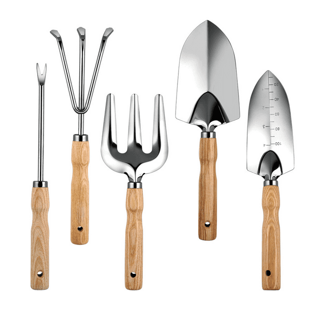 Dinosam Garden Tool Set,5 Packs Gardening Yard Tools Kit Supplies for ...