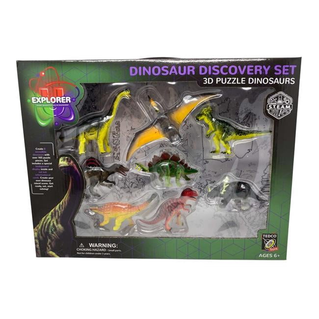 Dinosaur 3D Puzzle Set - Walmart.com