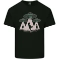 Dinosaur Abduction Funny Alien T-Rex UFO for a Sci-Fi and Prehistoric ...