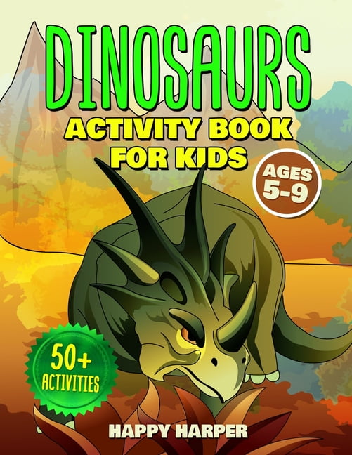 Dinosaur Activity Book, (Paperback) - Walmart.com