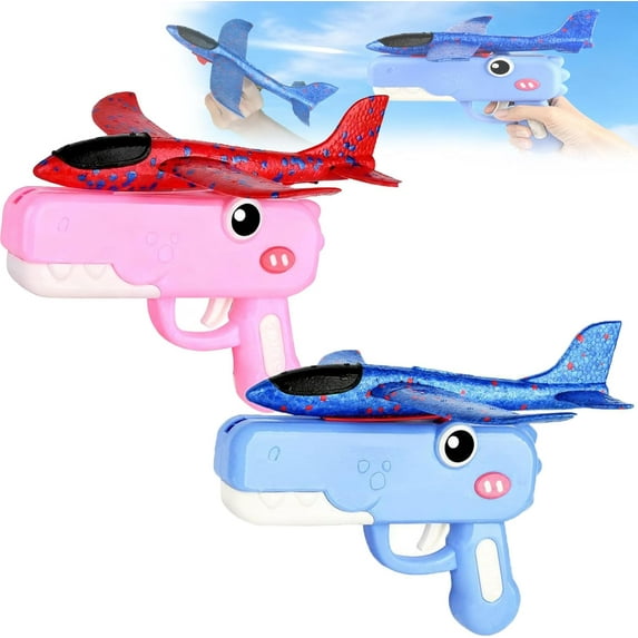 Dinosaur Airplane Launcher Toy for Kids, Airplane Launcher Toys ...