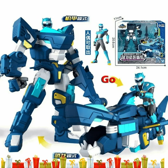 Dinosaur Armorbot Transform T-Rex Robot Figures Toys Transfiguration ...