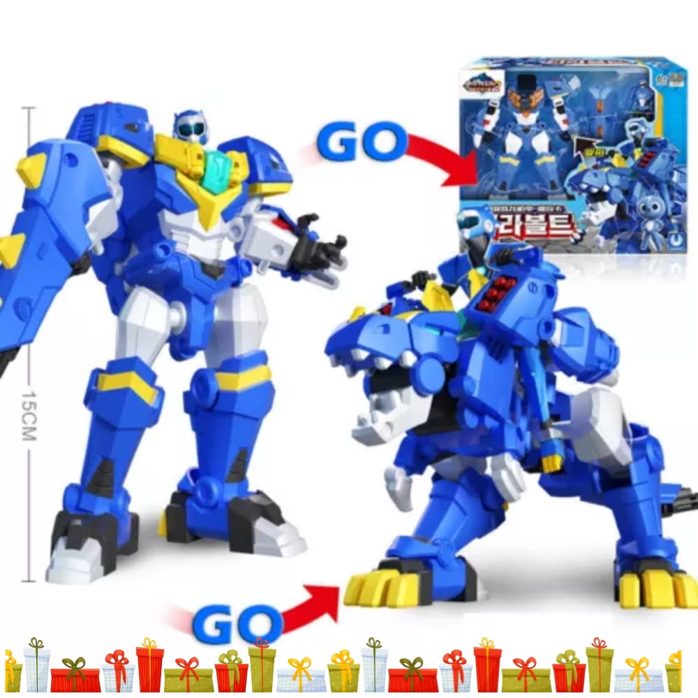 Dinosaur Armorbot Transform T-Rex Robot Figures Toys Transfiguration ...