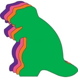 Dinosaur Assorted Color Creative Cut-Outs- 5.5in, 31 pcs - Walmart.com