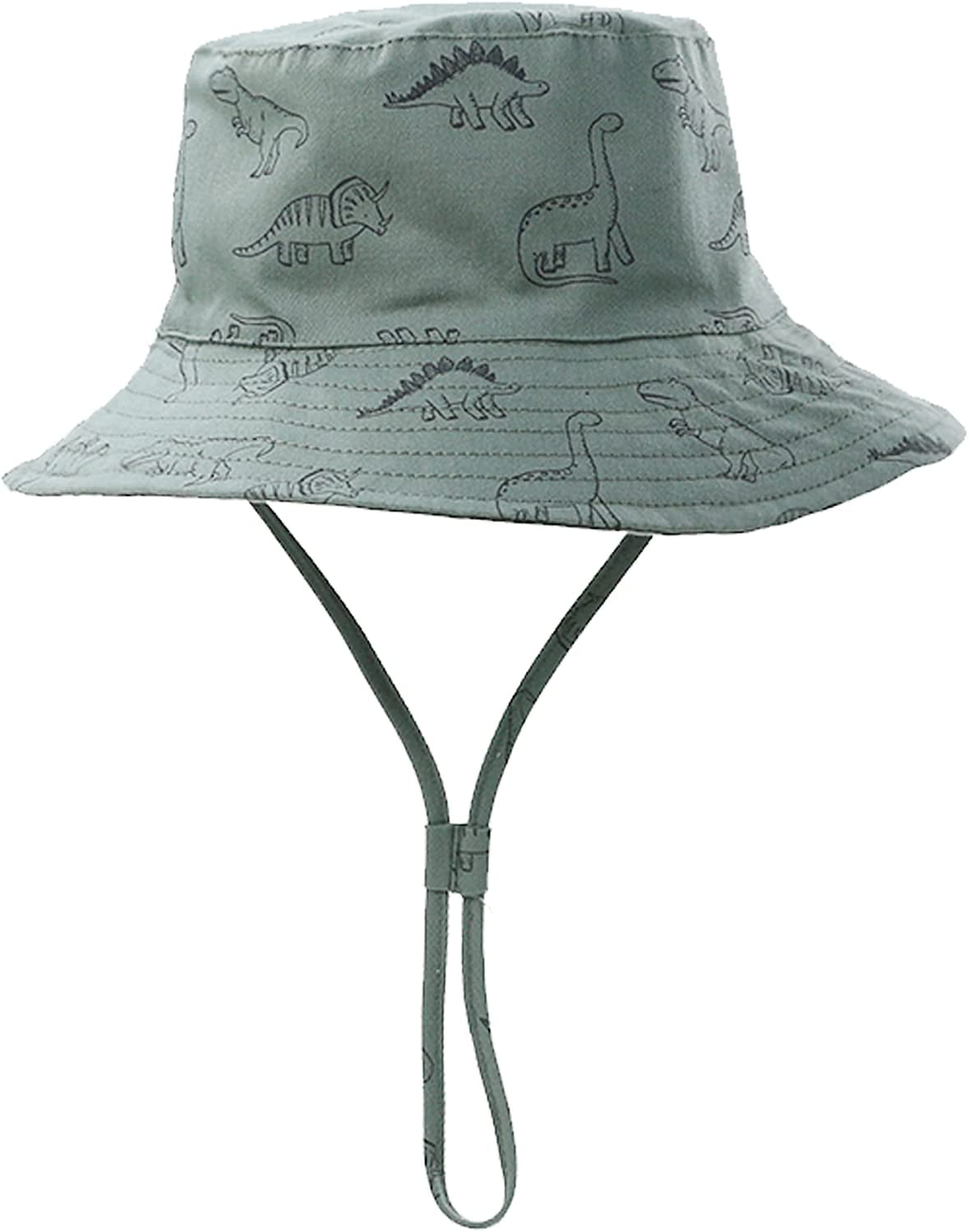 Dinosaur Baby Boys Sun Hat Cotton Toddler Girls Bucket Hats Summer Sun ...