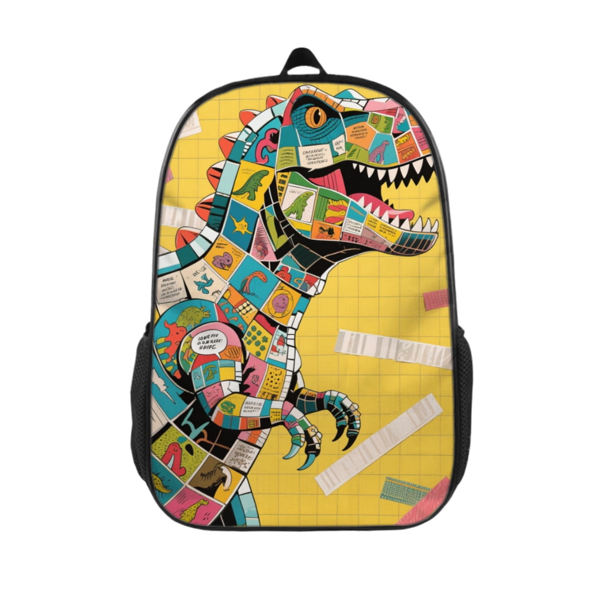 Dinosaur Backpack 17 Inch Large Capacity Daily Commuter Lightweight ...