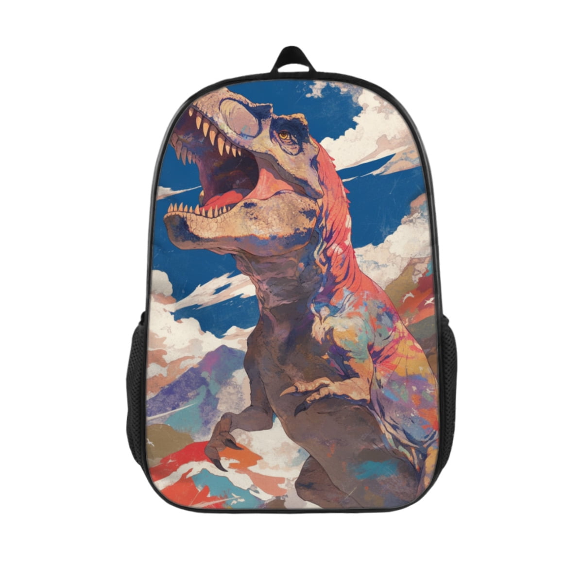Dinosaur Backpack 17 Inch Large Capacity Daily Commuter Lightweight ...