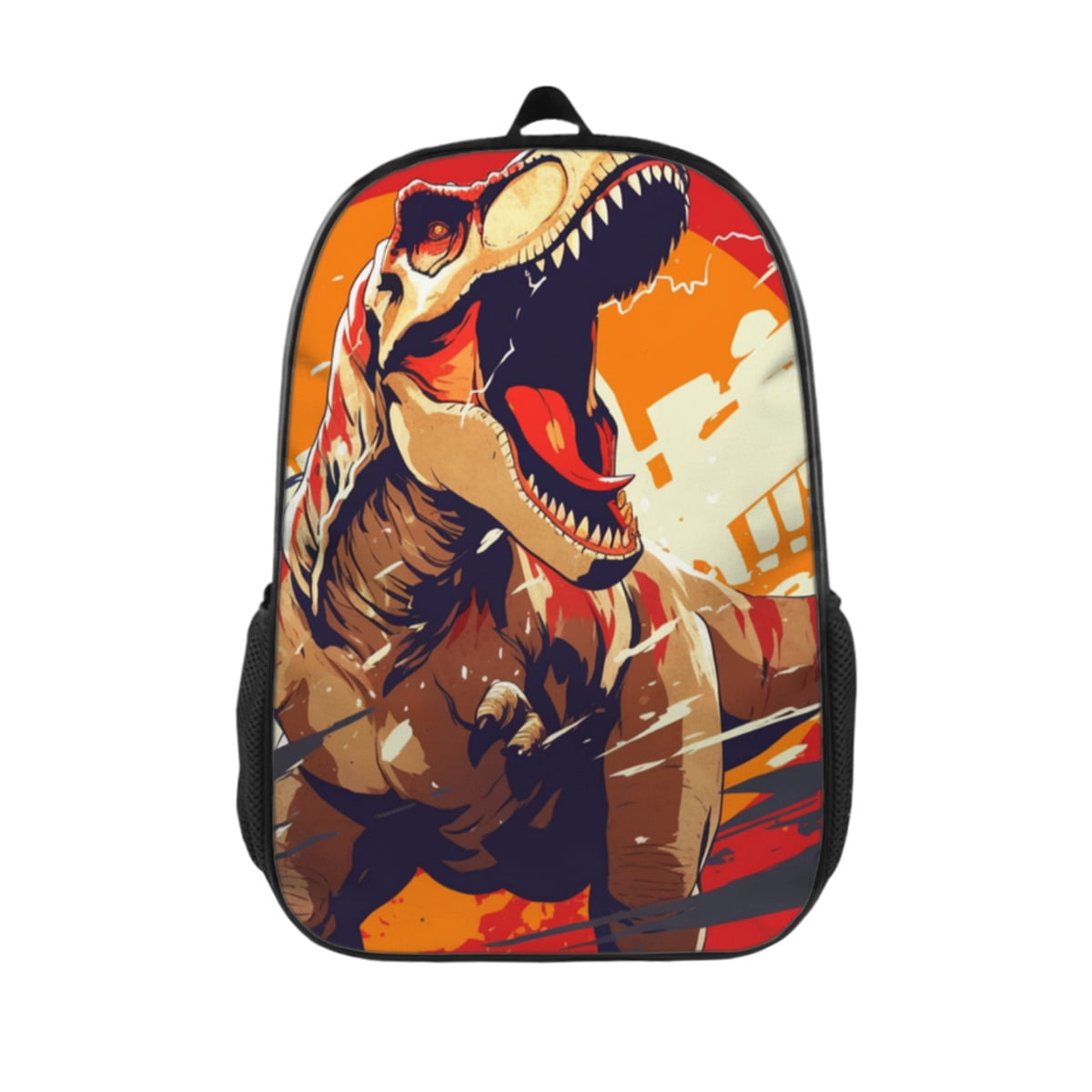 Dinosaur Backpack 17 Inch Large Capacity Daily Commuter Lightweight ...
