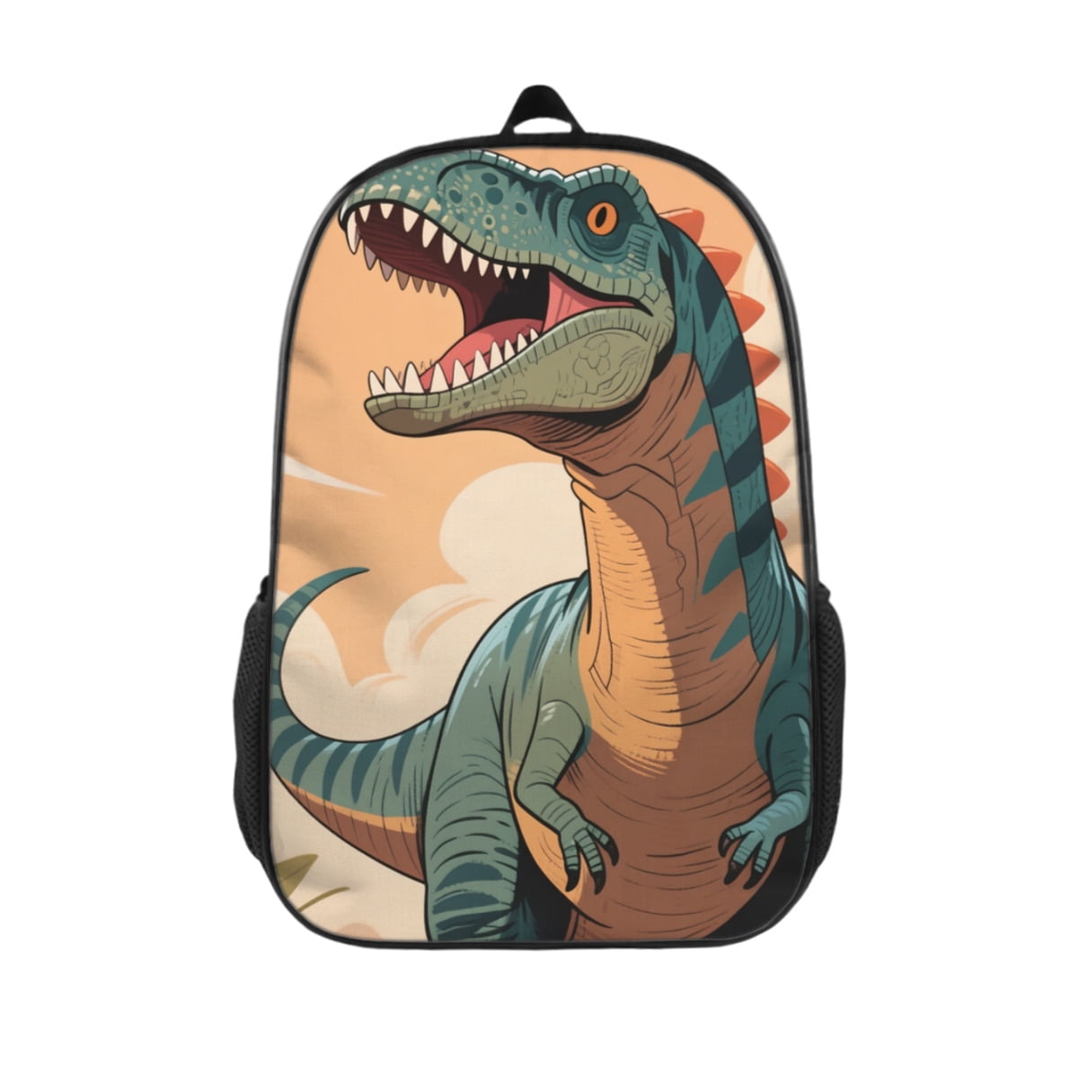 Dinosaur Backpack 17 Inch Large Capacity Daily Commuter Lightweight ...