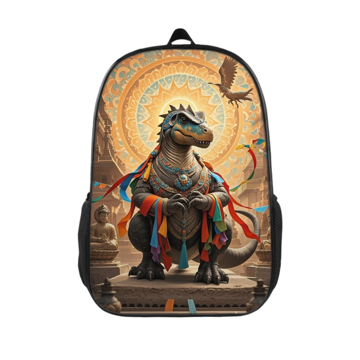 Dinosaur Backpack 17 Inch Large Capacity Daily Commuter Lightweight ...