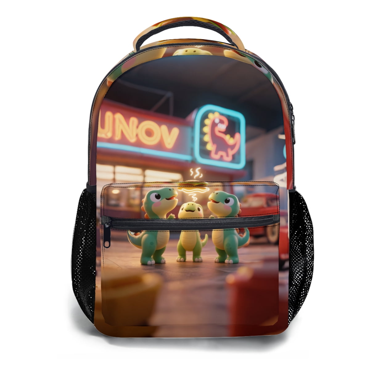 Dinosaur Backpack 17 Inches Daily Commuter Casual Backpack - Walmart.com