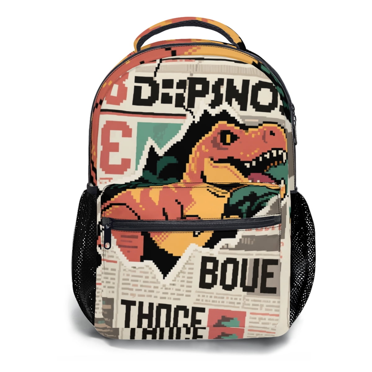 Dinosaur Backpack 17 Inches Daily Commuter Casual Backpack - Walmart.com