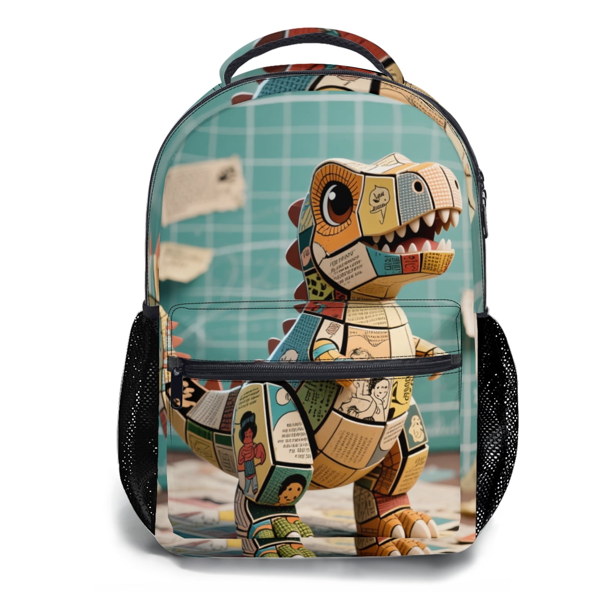 Dinosaur Backpack 17 Inches Daily Commuter Casual Backpack - Walmart.com