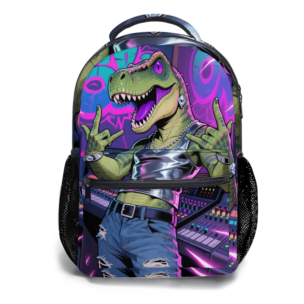 Dinosaur Backpack 17 Inches Daily Commuter Casual Backpack - Walmart.com