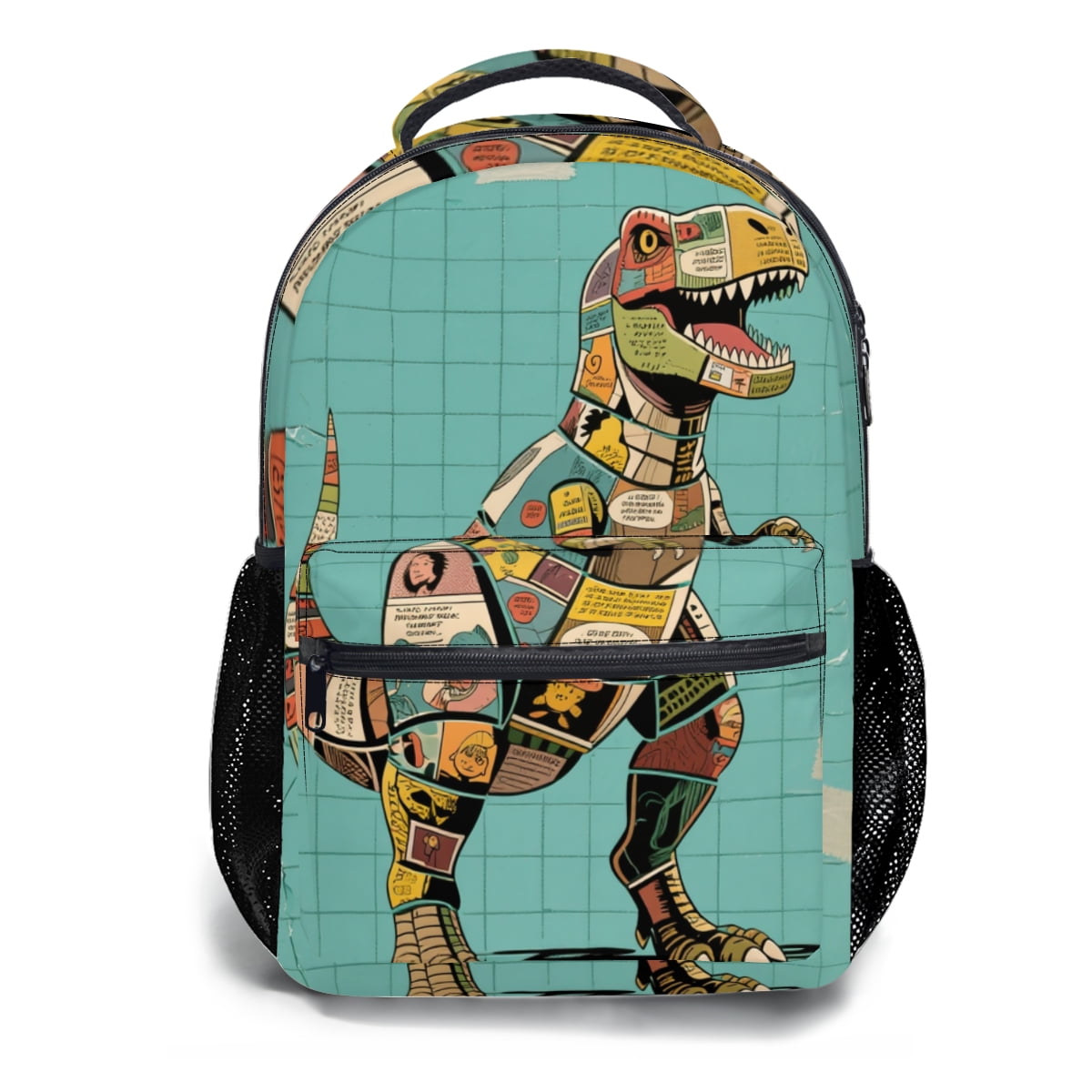 Dinosaur Backpack 17 inch Cartoon Dinosaur Backpack Large Capacity ...