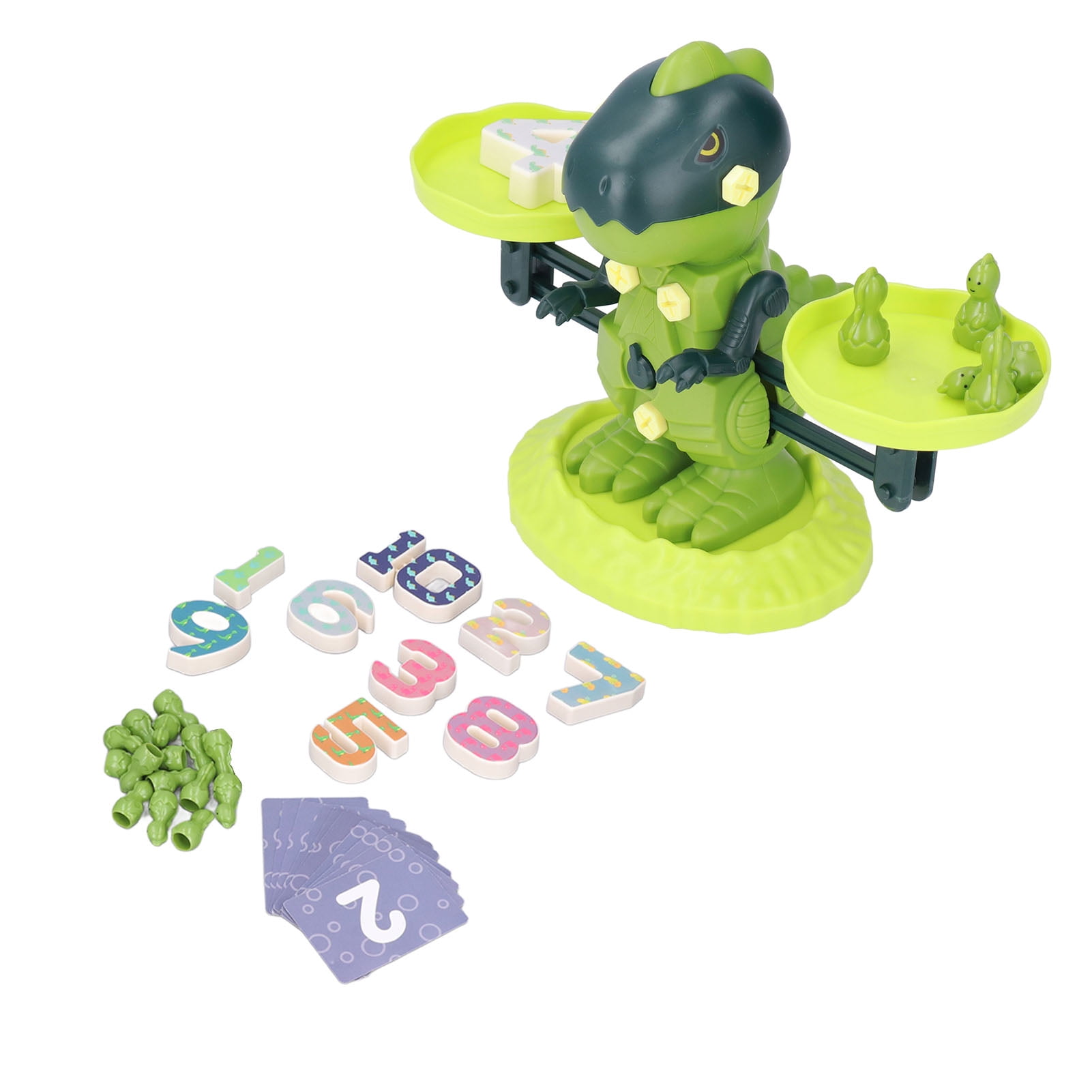 Dinosaur Balance Math Game, Weighing Scale Montessori Educational Stem ...