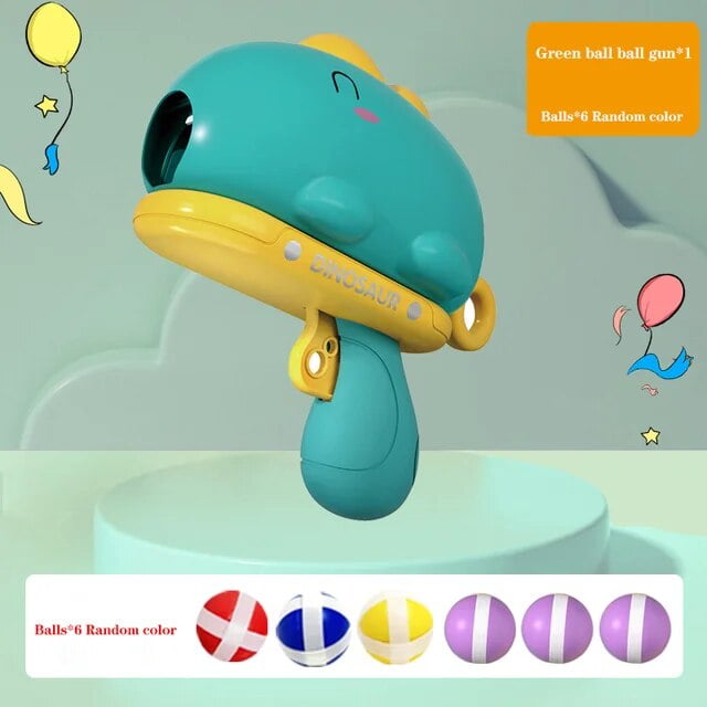 Dinosaur Ball Ball Gun Sticky Ball Target Shooting Family Interactive ...
