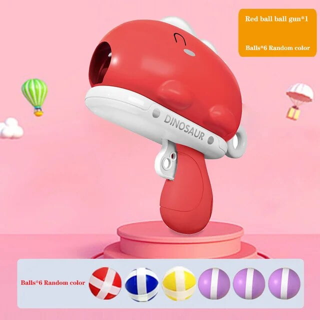 Dinosaur Ball Ball Gun Sticky Ball Target Shooting Family Interactive ...