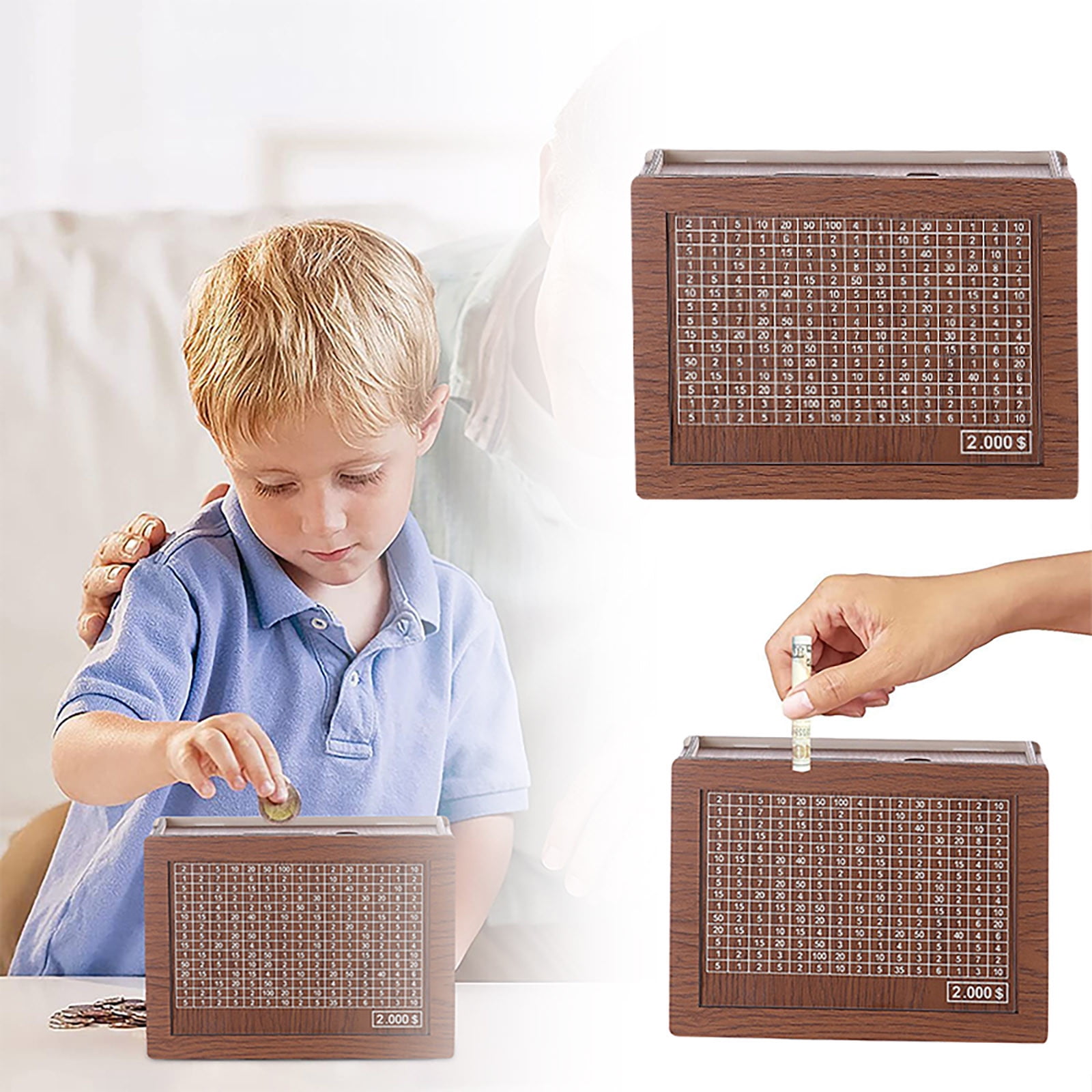 Dinosaur Bank Girls Big Bank Bottle Kids Mini Locker with Code Smart ...