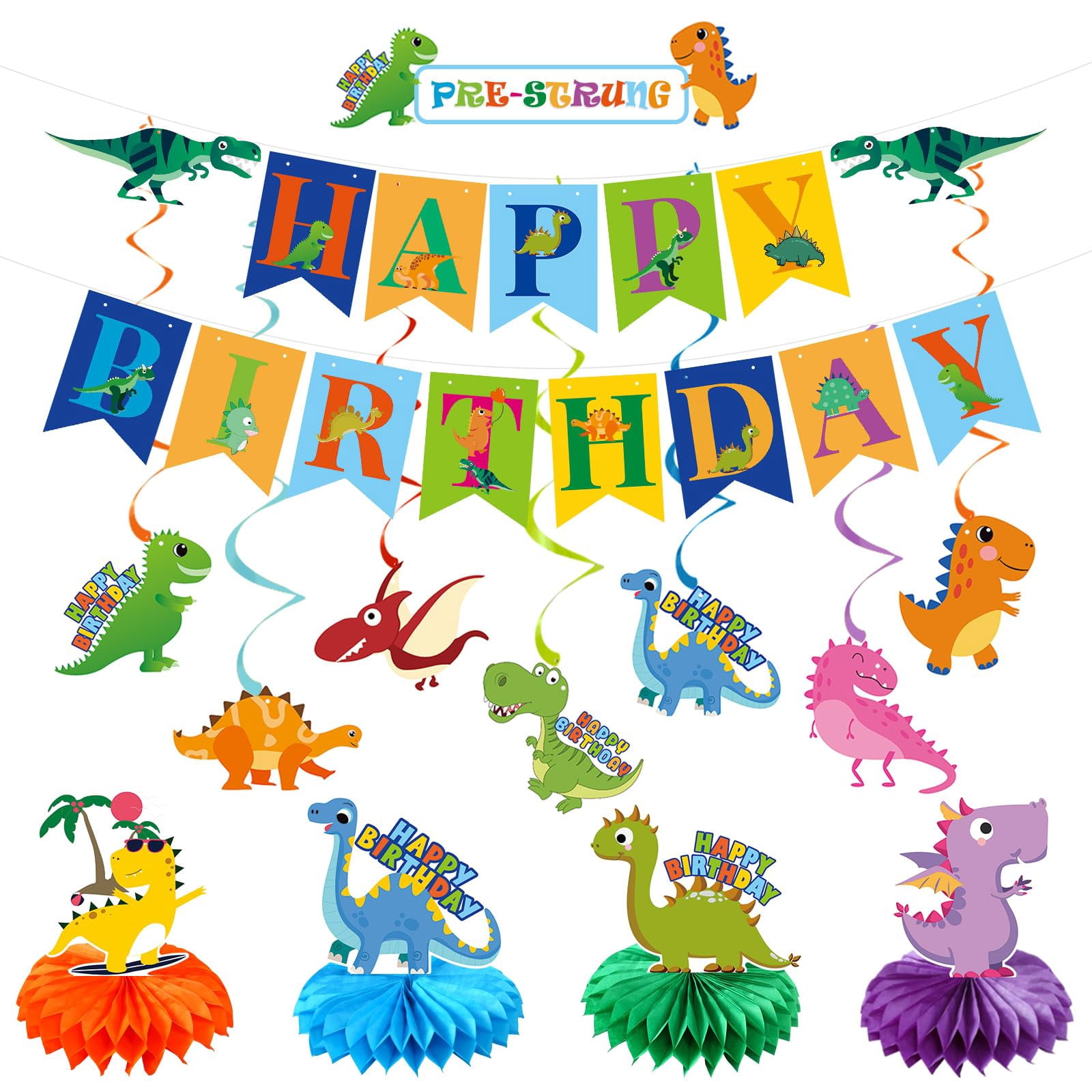 Dinosaur Birthday Party Supplies - Fun & Easy Decorations for Memorable ...