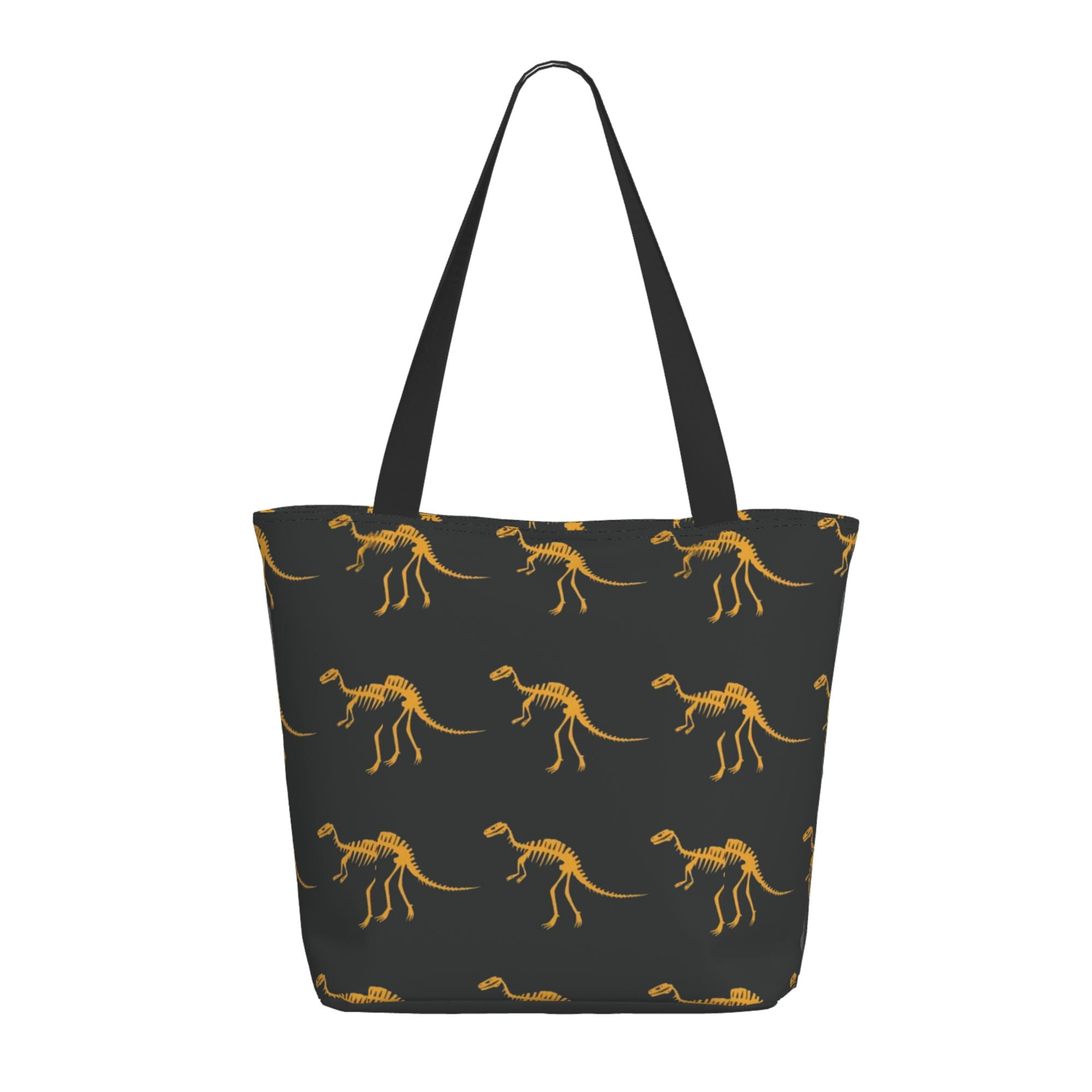 Dinosaur Bone Bag Pattern For Women Gift Tote Bag For Vacation,Shopping ...