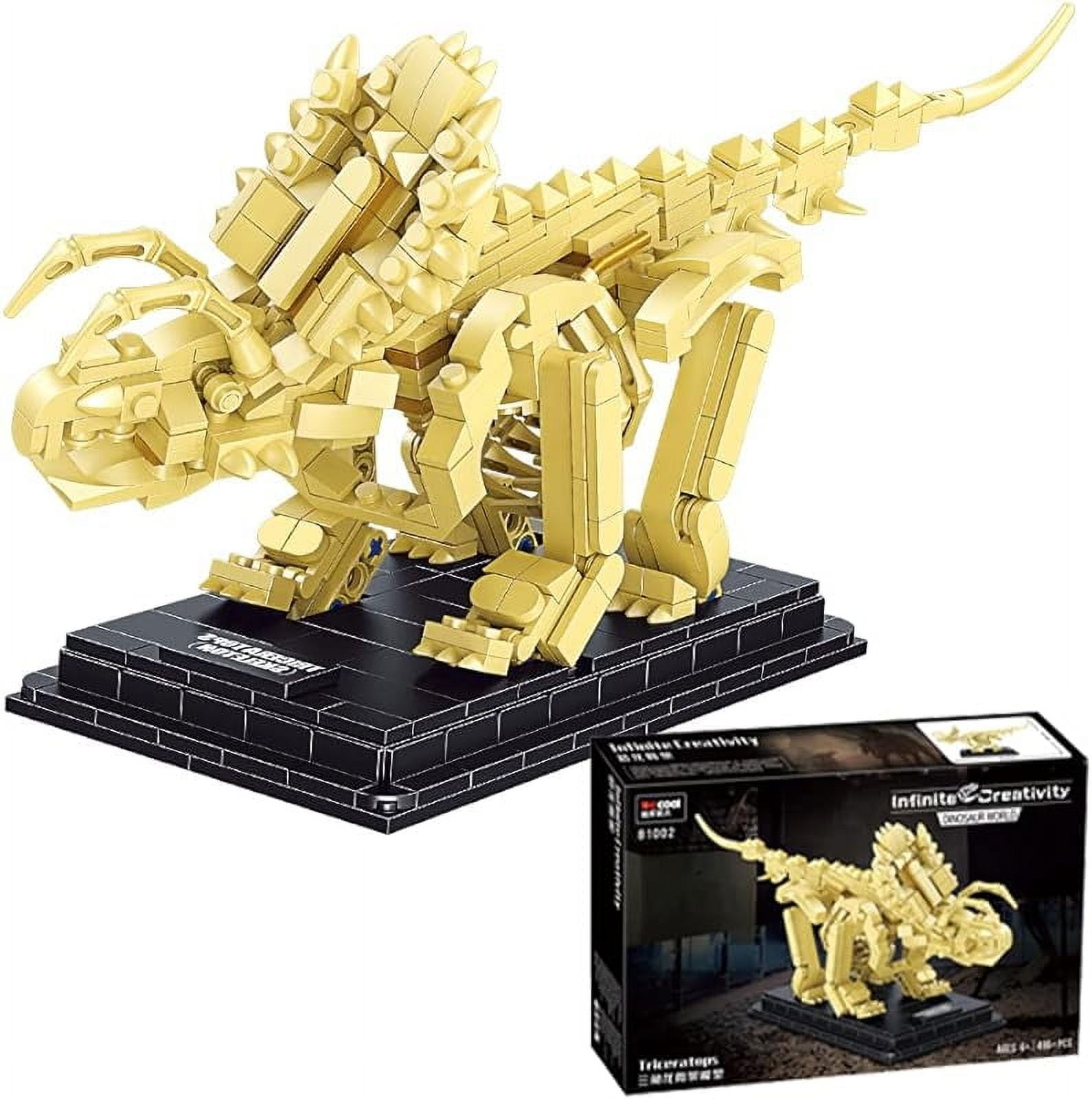 Dinosaur Building Kit, T. Rex Dinosaur Fossil Toy Playset, Creative ...