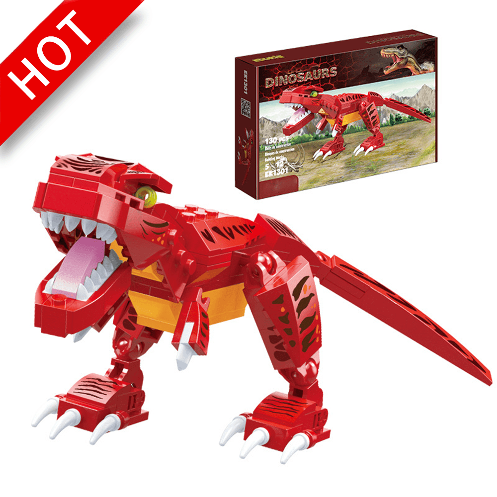 Dinosaur Building Toys Dinosaur uilding Toys,- STEM Dinosaur Building Block Setfor Kids Ages 5 6 ...