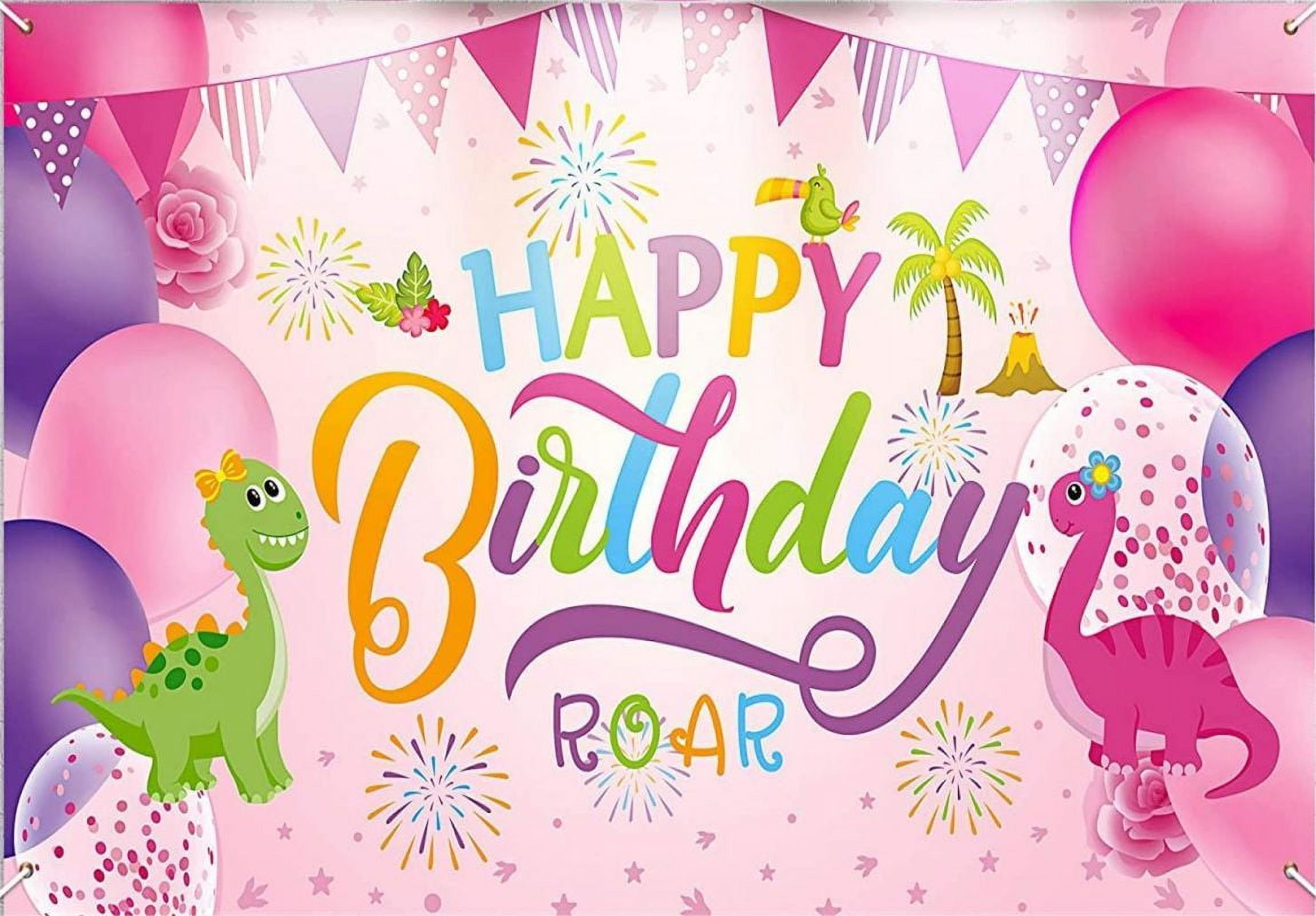 Dinosaur Cartoon Themed Dicaron Baby Shower Background ration Birthday ...