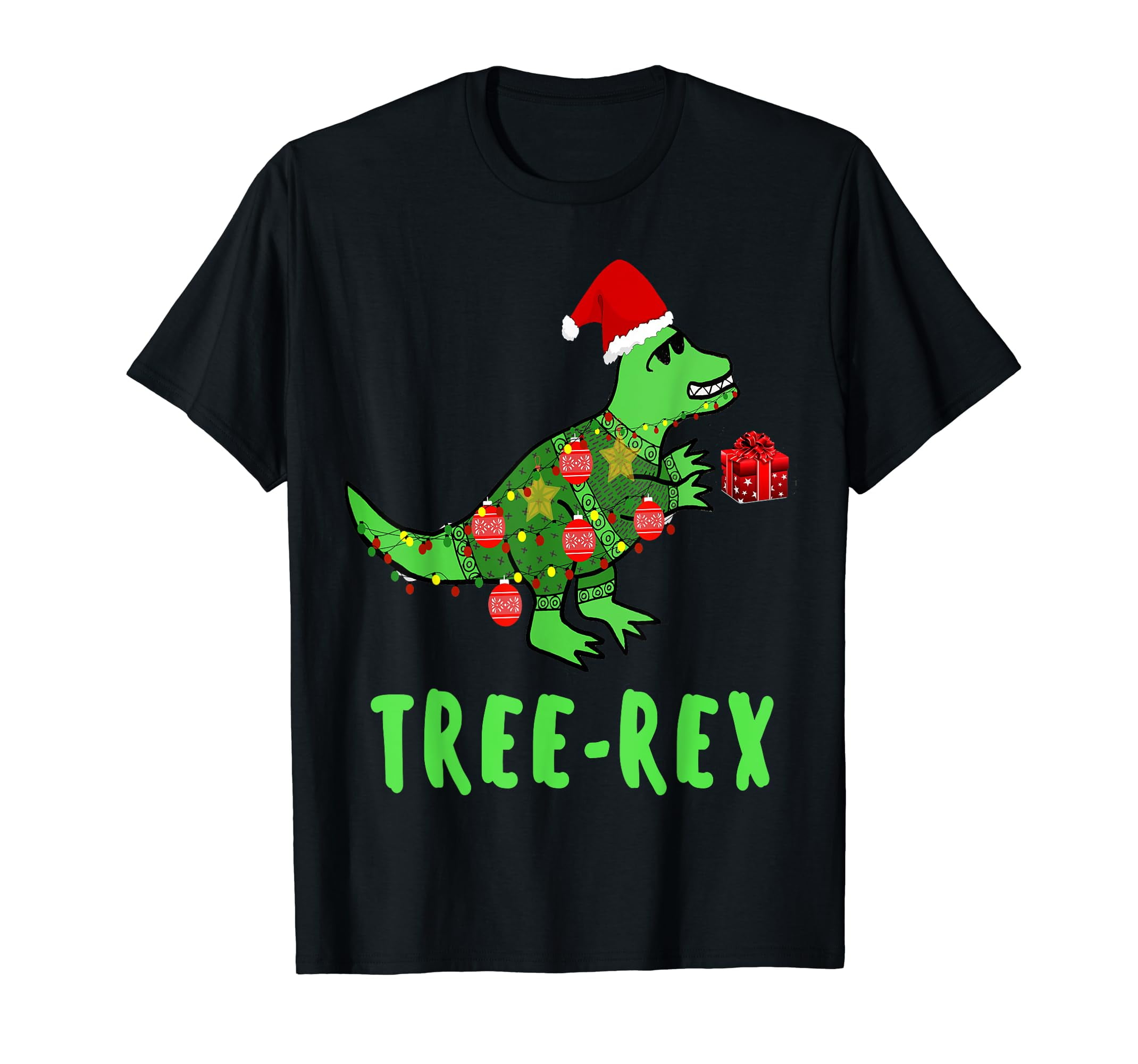 Dinosaur Christmas Shirt - Tree Rex Shirt - Dinosaur Pun T - Walmart.com