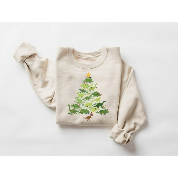 Dinosaur Christmas Tree sweatshirt, Tree Rex Christmas Kids tShirt ...
