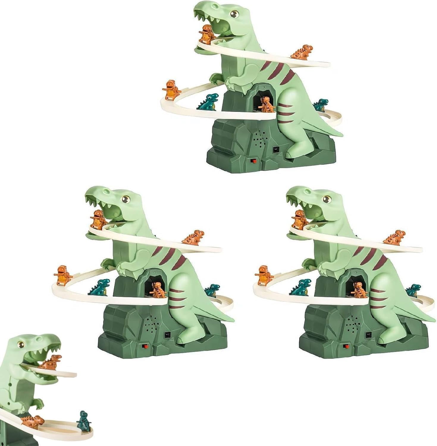 Dinosaur Climbing Slide Music Toy,Electric Dinosaur Climbing Stairs ...