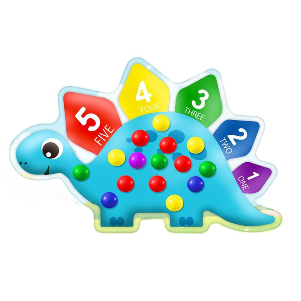 Dinosaur Color Sorting Sensory Toys Suitable For Toddlers To Develop ...