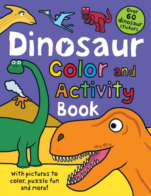 Dinosaur Color and Activity Book - Walmart.com