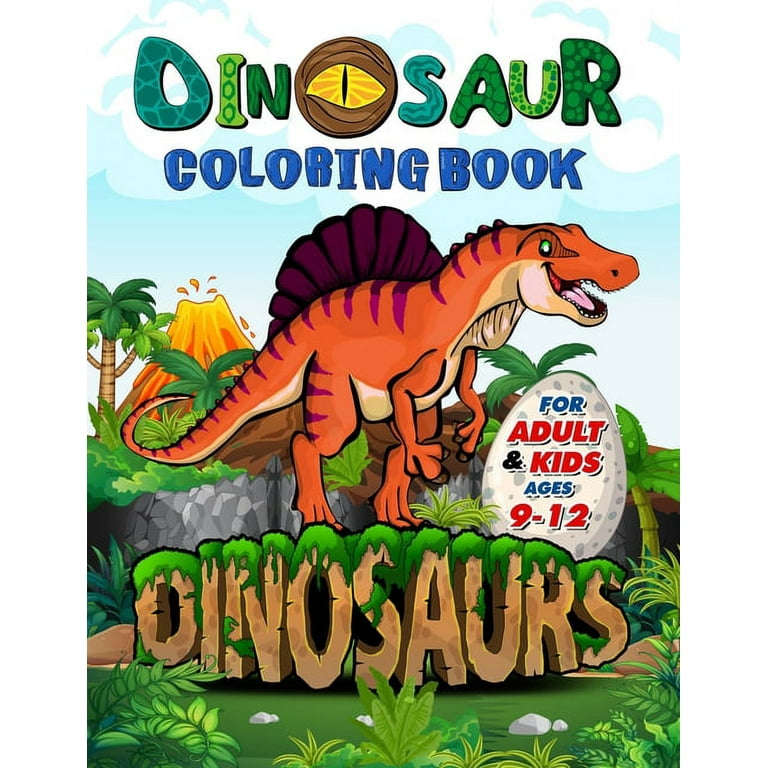 adult coloring pages dinosaurs