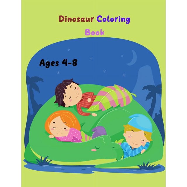 Dinosaur Coloring Book: DINOSAUR Easy mazes, Spot the differences and ...