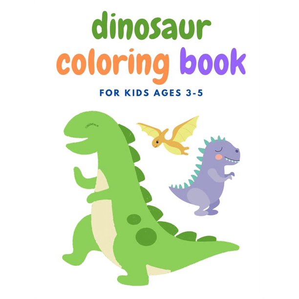 cute dinosaurs coloring book