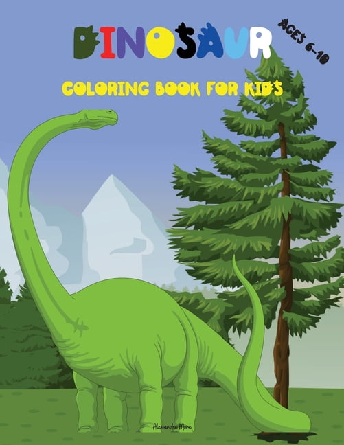 Dinosaur Coloring Book for Kids : Amazing Dinosaur Coloring Book for ...