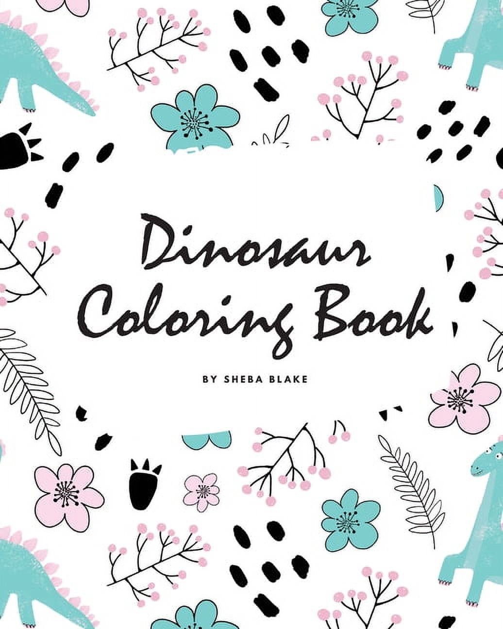 Dinosaur Coloring Books: Dinosaur Coloring Book for Children (8x10 ...